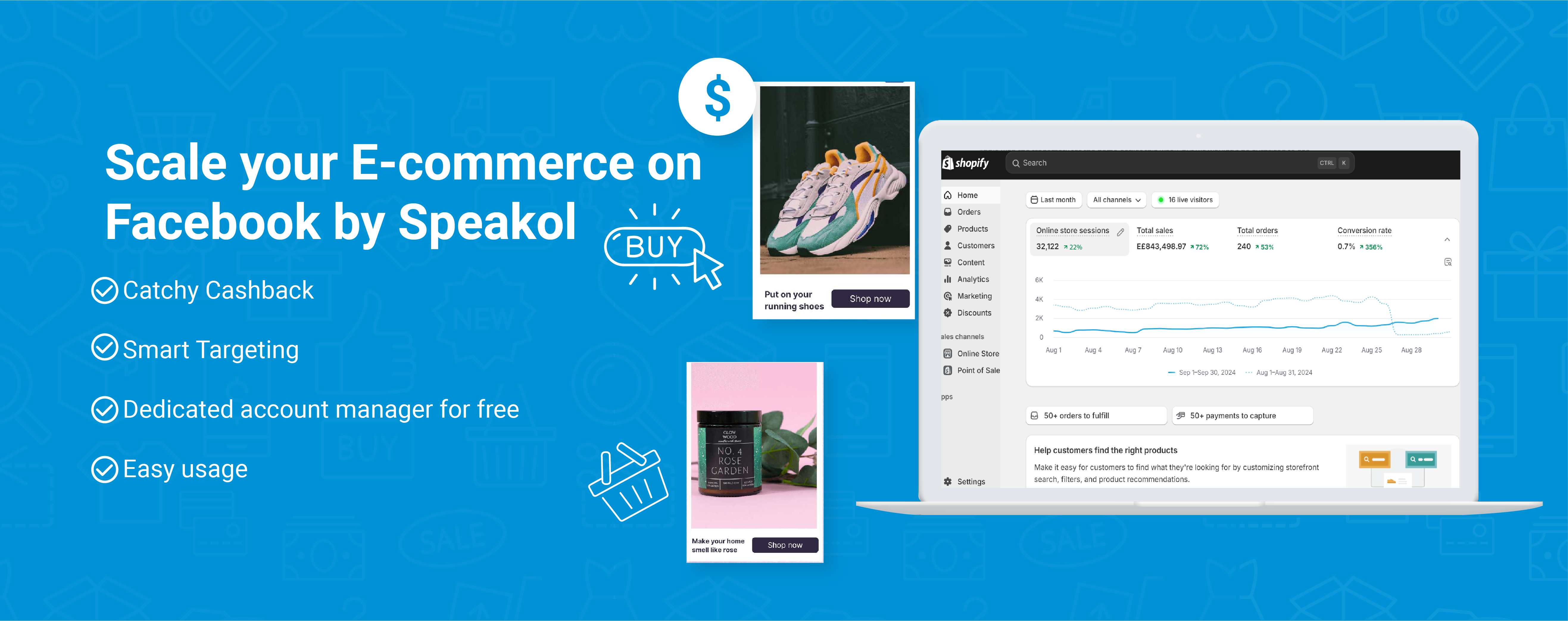 FB landing page V1 - Speakol